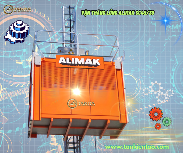Vận thăng Alimak - CÔNG TY TNHH TM DV TBXD TÂN KIẾN TẠO